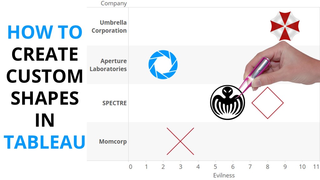 How To Make Custom Shapes in Tableau | Datasaurus-Rex