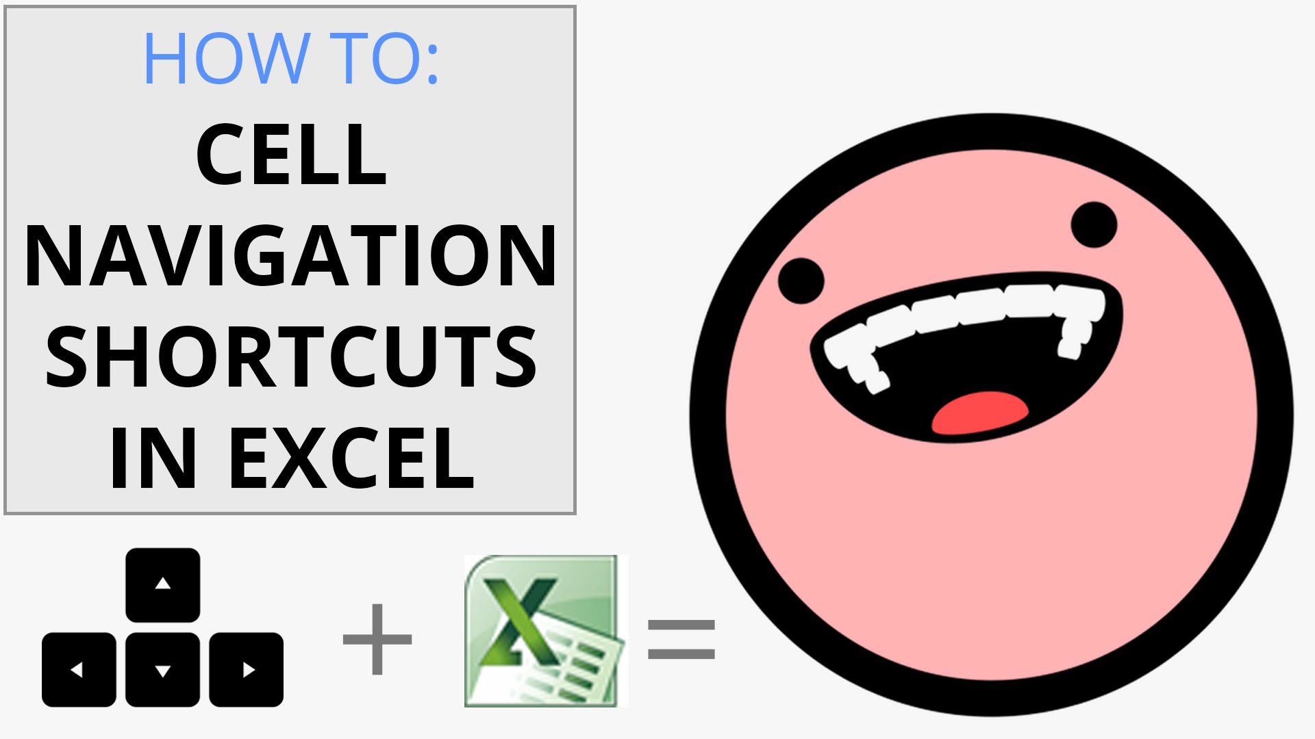 Excel Cell Navigation Tutorial Video Datasaurus Rex