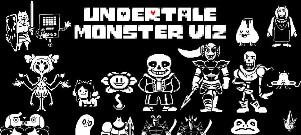 Undertale Monster Data Viz | Datasaurus-Rex