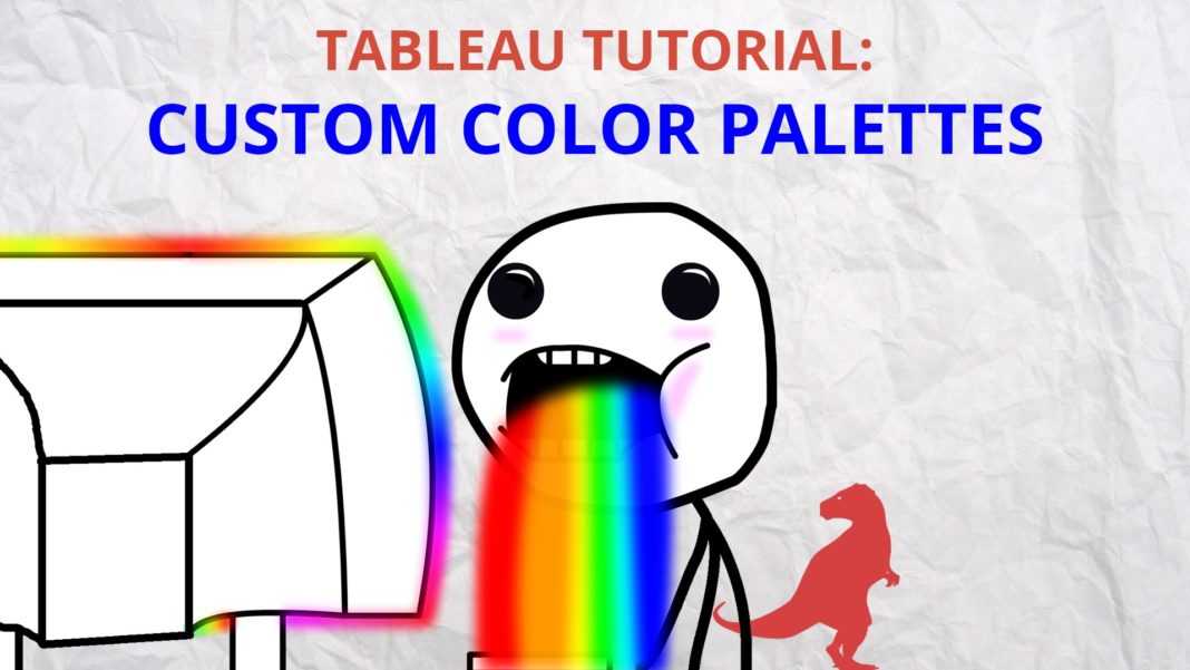 How To Make Custom Color Palettes in Tableau | Datasaurus-Rex