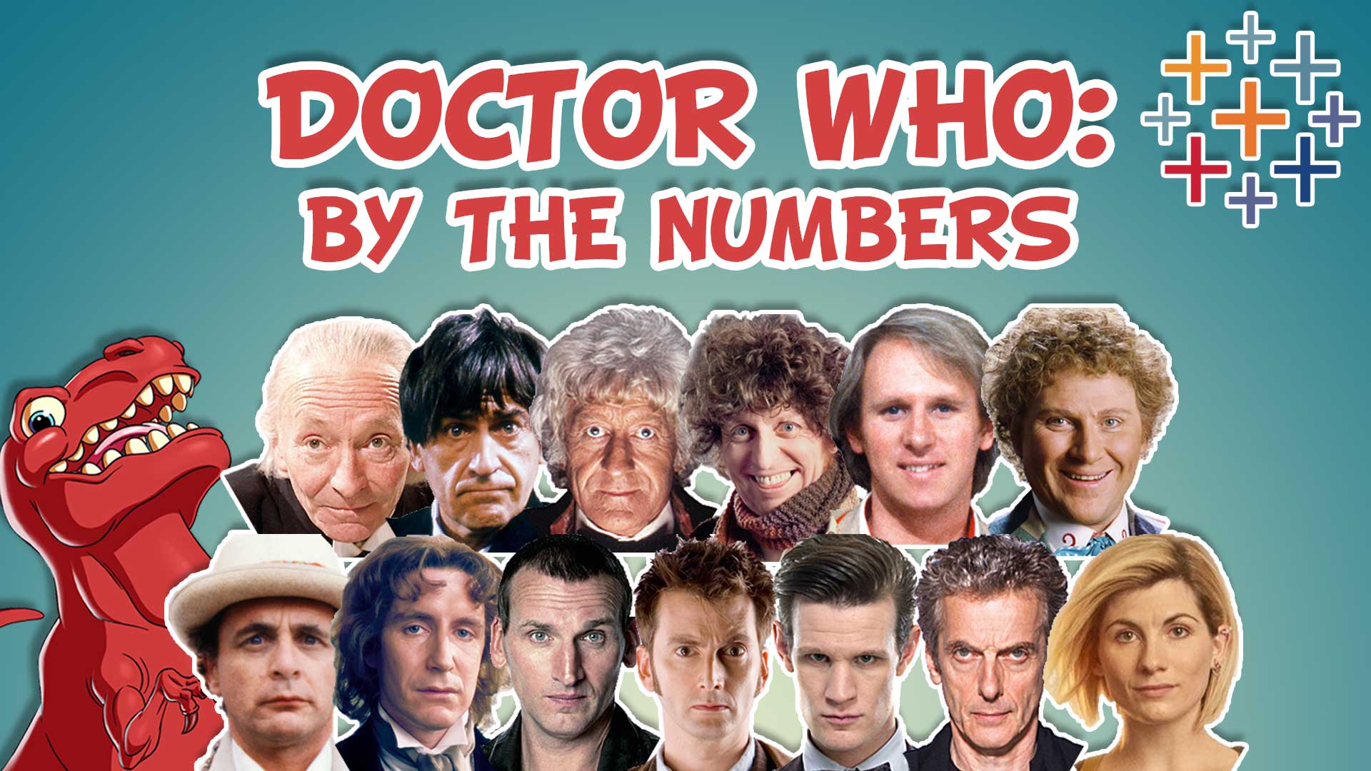Doctor Who By The Numbers Datasaurus Rex