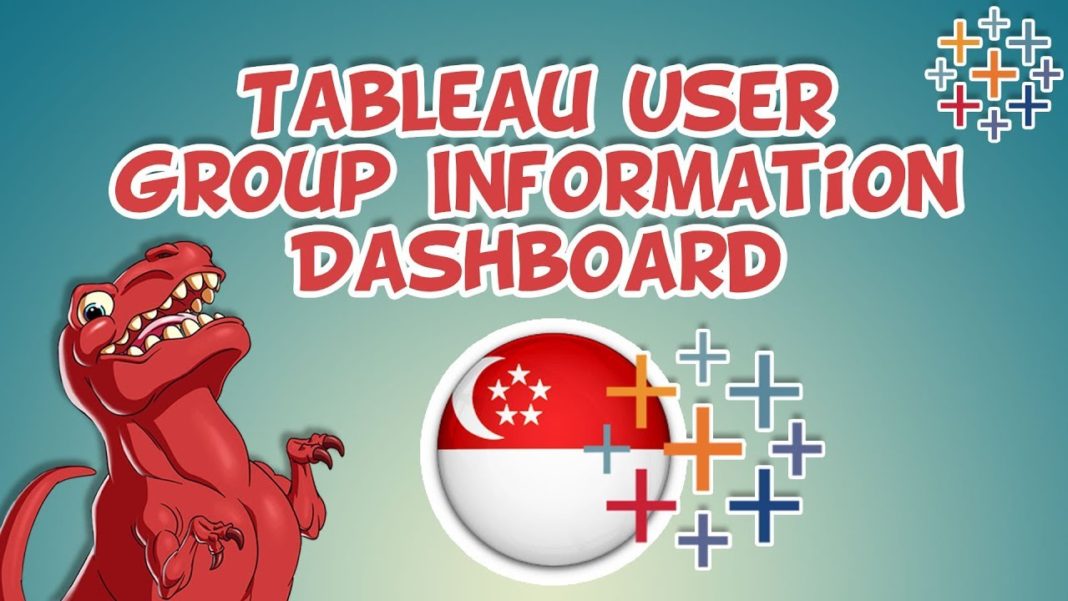 SG Tableau User Group Information Dashboard | Datasaurus-Rex